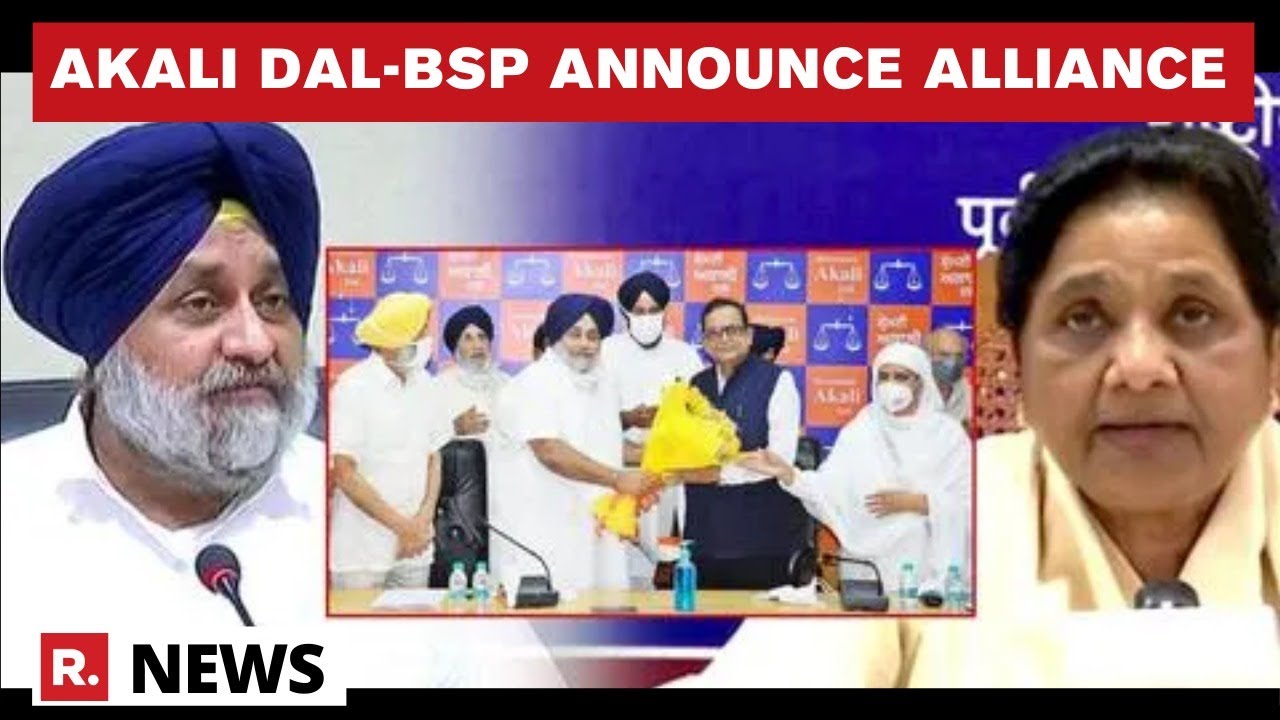 Punjab Assembly Elections: SAD & BSP Officially Announce Alliance, Seat ...
