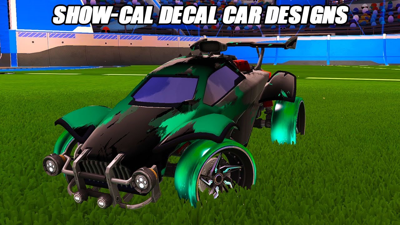 Show-Cal Decal Car Designs - Rocket League Car Designs - YouTube