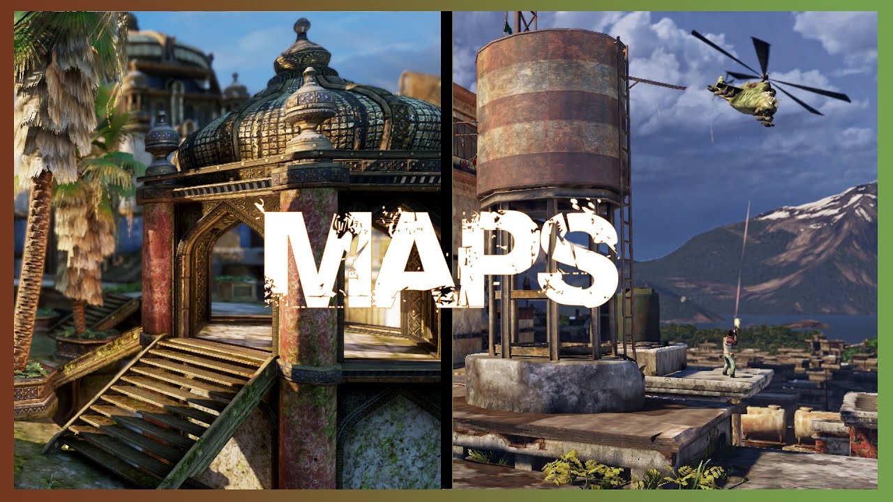 Uncharted 2 vs. Uncharted 3 | MAPS - YouTube