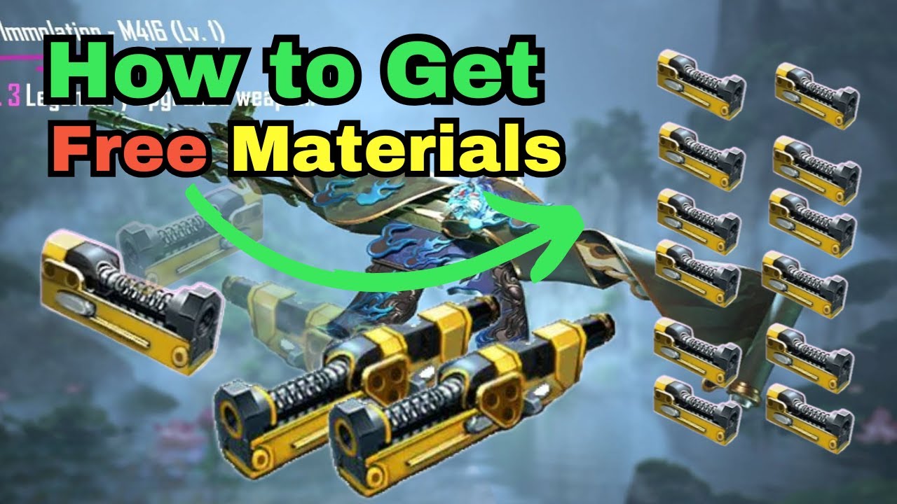 Get Free Materials In Pubg Mobile // Best Tips and tricks - YouTube
