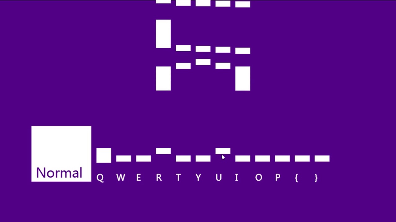 QWERTY Piano Game Introductory Video - YouTube