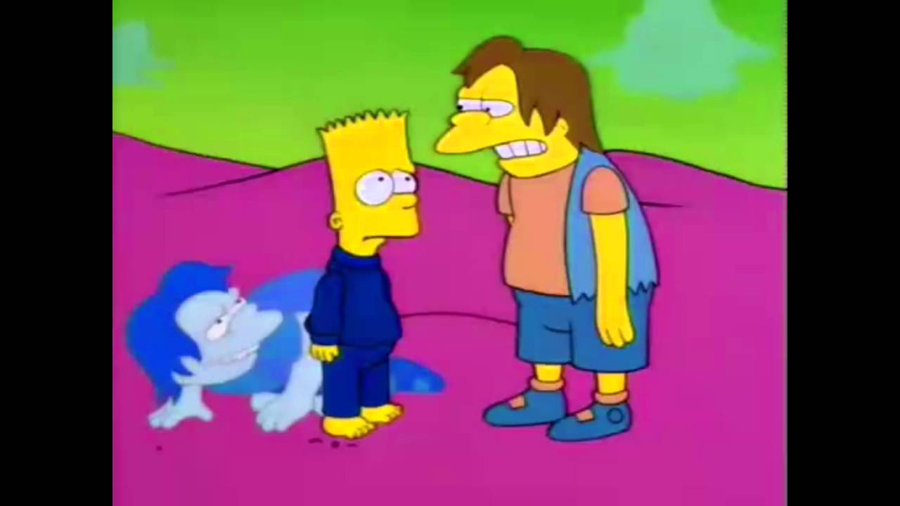 Los Simpson - El sueño de Bart sin alma - YouTube