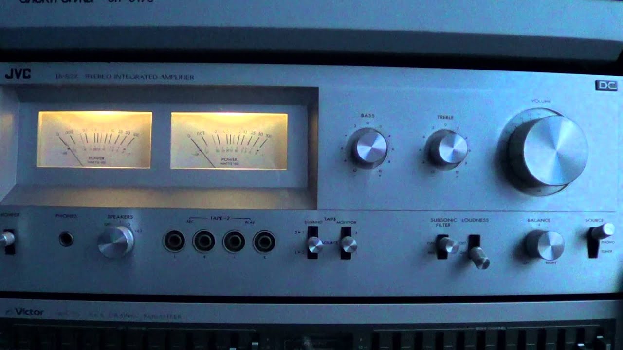 JVC JA-S22 AMPLIFIER "DC" - YouTube
