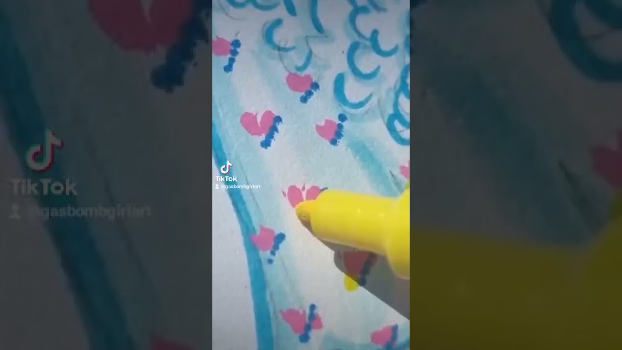 How to draw cute prissy lady with poscapens - YouTube