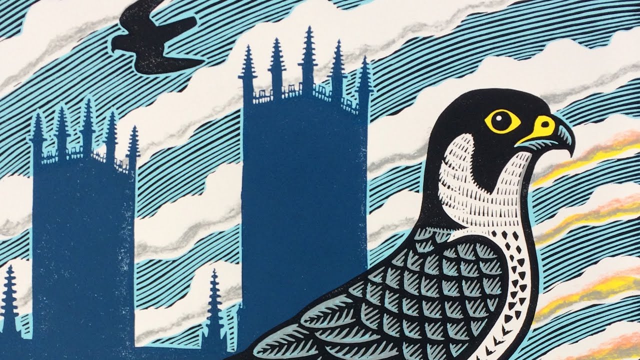 An Interview with Gerard Hobson, Artist about his lino-print of the ...