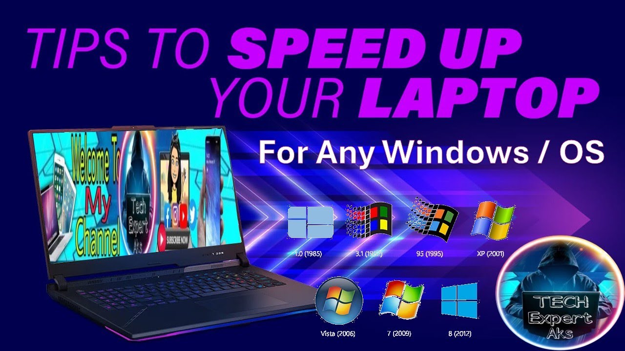 "Top Tips to Speed Up Your Laptop on Any Windows/OS - Ultimate Guide ...