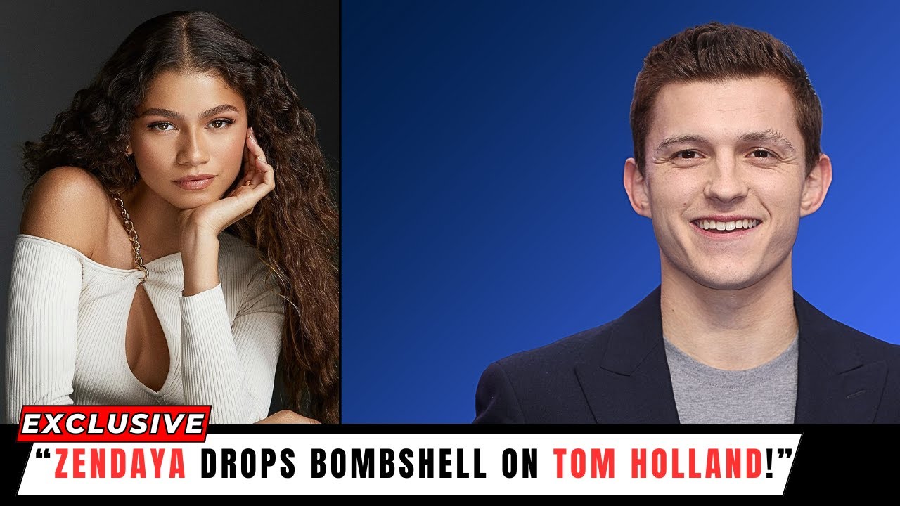 Zendaya Drops BOMBSHELL About Tom Holland During Dune Tour! - YouTube