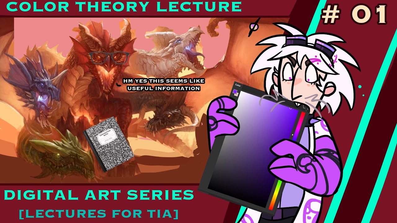Color Theory Lecture #01 - Digital Art Series [Lectures for Tia] - YouTube