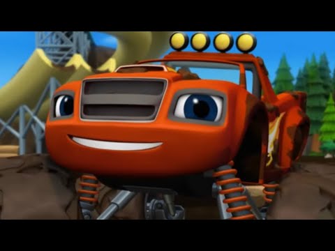 Blaze and the monster machines no mystery bandit - YouTube