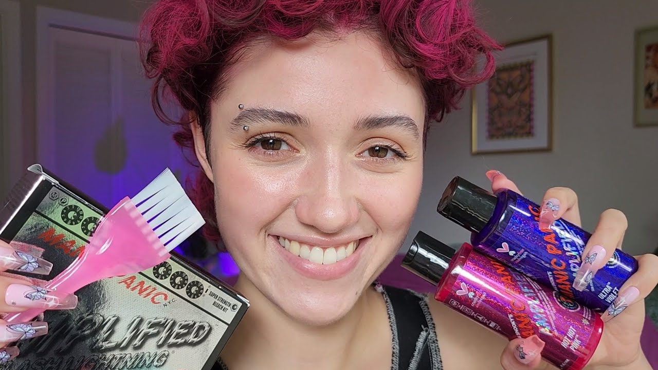Asmr Friend Bleaches And Dyes Your Hair 💇🏼♀️🌈 Personal Attention