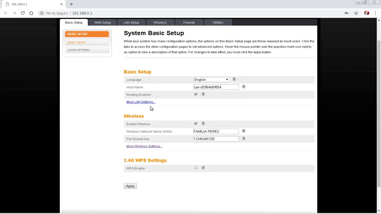 Cambiar nombre router izzi clave de red de Router ARRIS facil y rapido ...