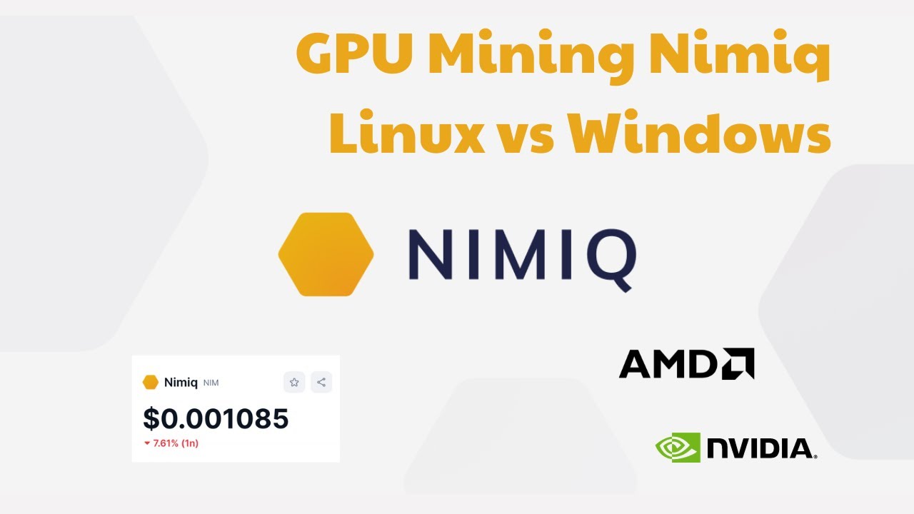 Easy GPU Mining of Nimiq Coin on Linux and Windows - YouTube