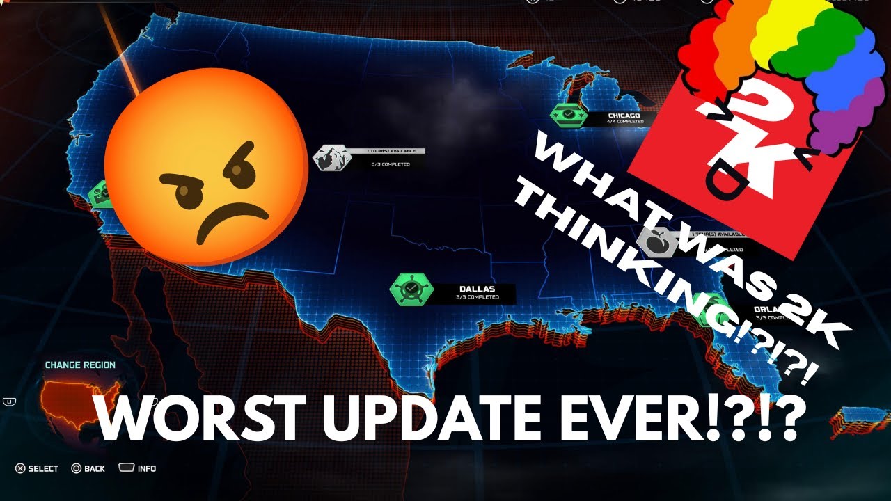 WWE 2K25’s WORST UPDATE Yet MyFACTION World Tour Update 😡2K SUCKS ...