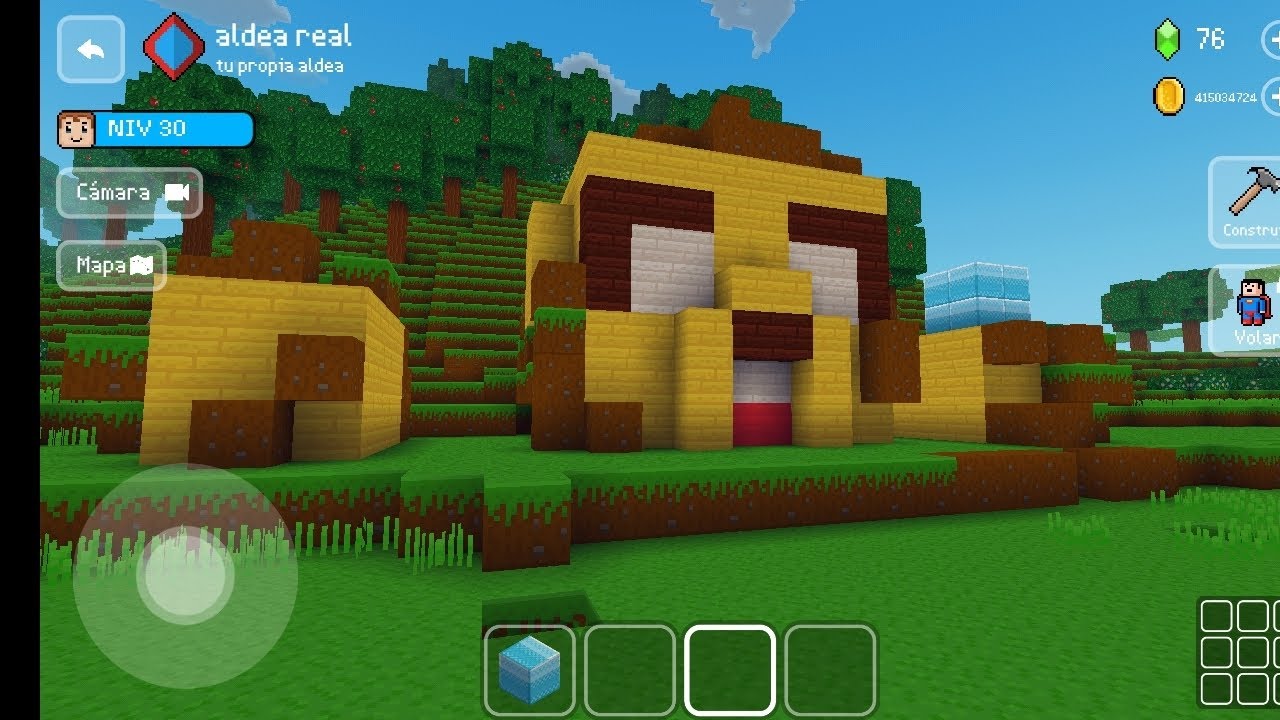 tutorial de construcción en block craft 3D 👍👍 - YouTube