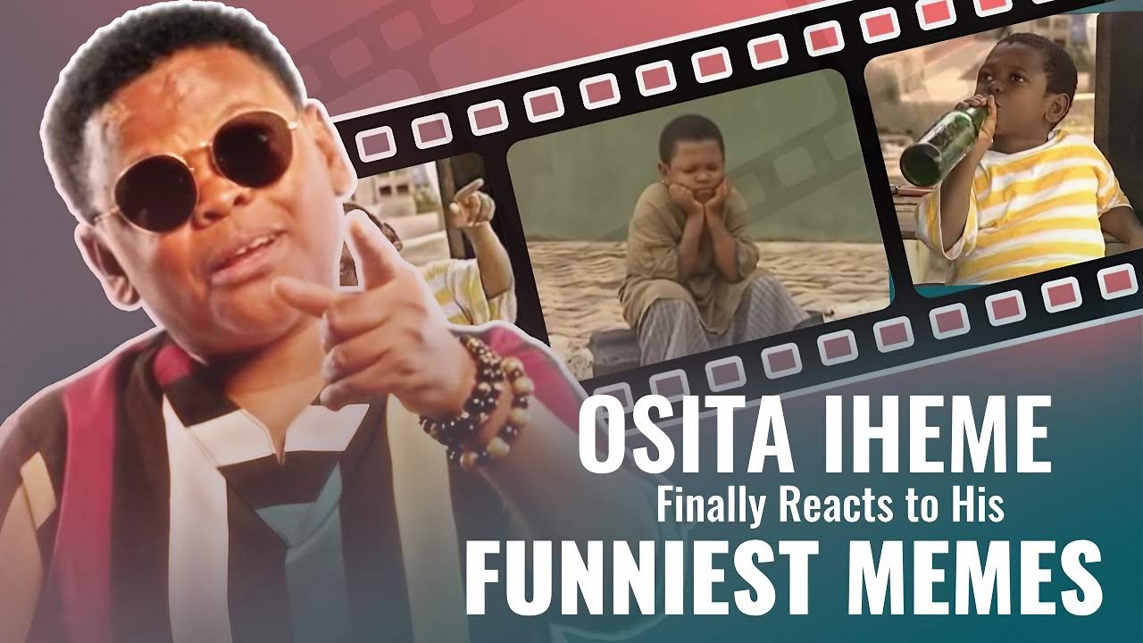 Osita Iheme reacts to his funniest meme videos - YouTube
