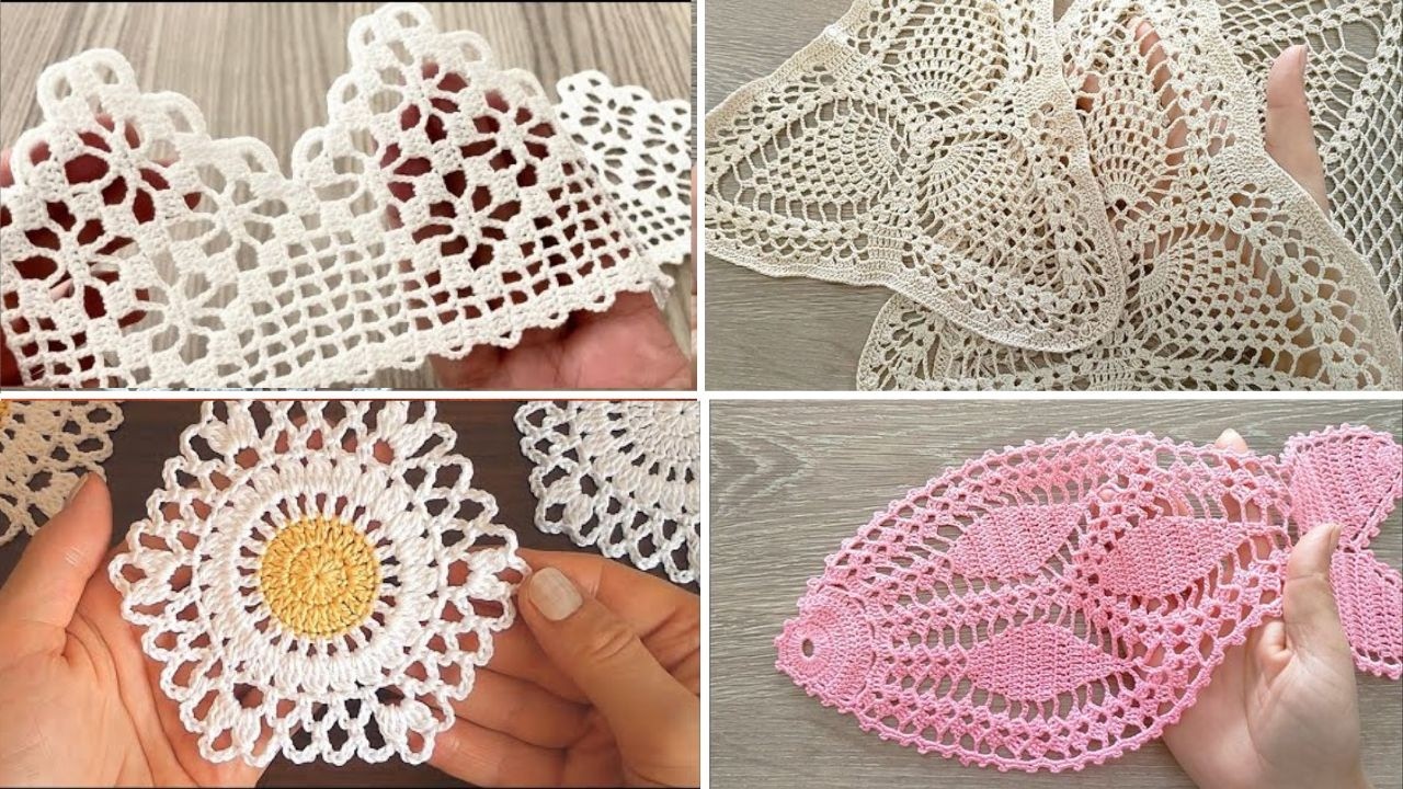 ORDER RECORD-BREAKING DOWERY LACE SAMPLES!!️EASY CROCHET LACE SAMPLES ...