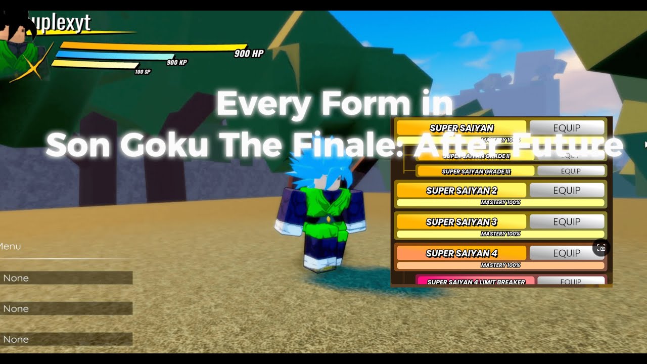 How to get every Form in 'Son Goku The Finale After Future' - YouTube