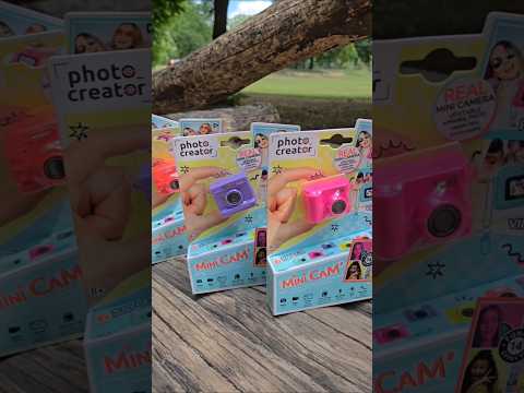 Unboxing Photo Creator Mini Cam from Canal Toys 📸 6 different styles and colors