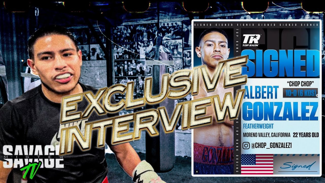 Exclusive interview with Pro boxer Chop-Chop, talks about getting ...