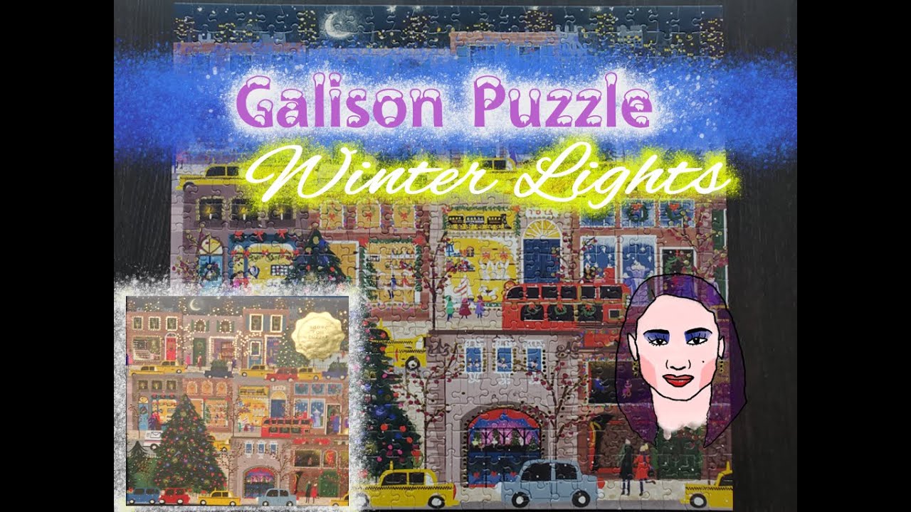 Winter Lights (Jigsaw Puzzle Timelapse) - YouTube