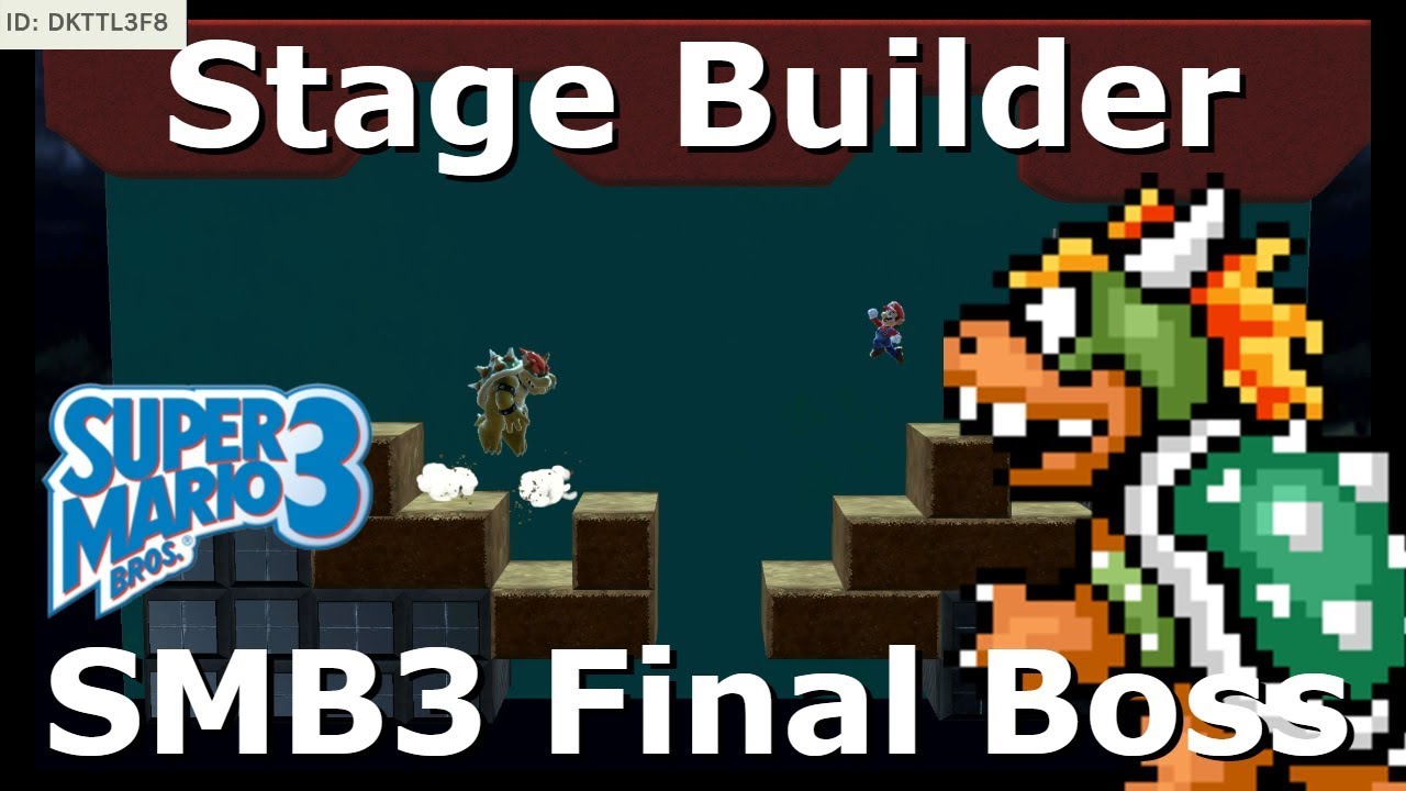 Super Smash Bros. Ultimate - Stage Builder - "SMB3 Final Boss" (Version ...