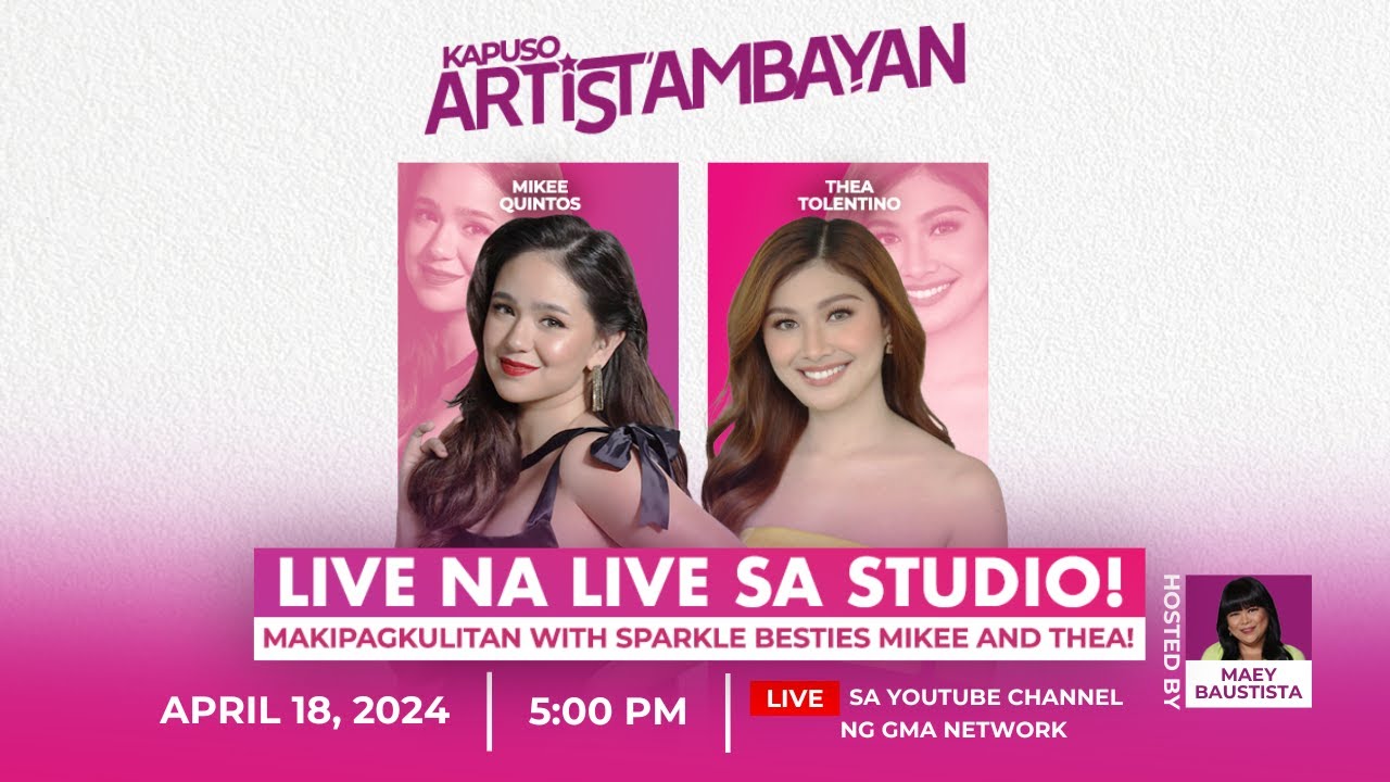 Kapuso ArtisTambayan: Mikee Quintos and Thea Tolentino - YouTube