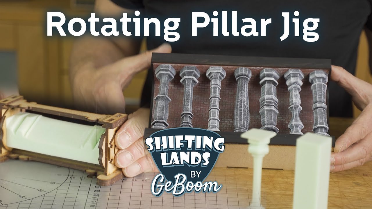 Rotating Pillar Jig: Creating multifaced, circular pillars and more ...