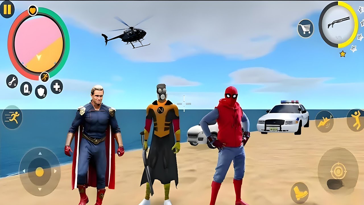 Naxeex Superhero Crime Vegas city police killing Simulator #31 ...