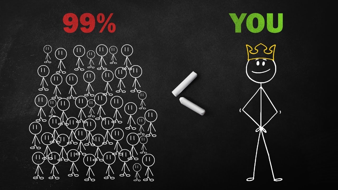 How To Do Less And Get Ahead of 99% Of People - YouTube