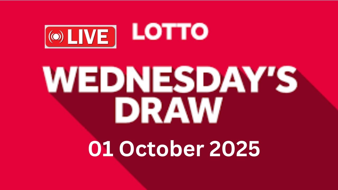 The National Lottery Lotto Draw Live results from Wednesday 01 October ...