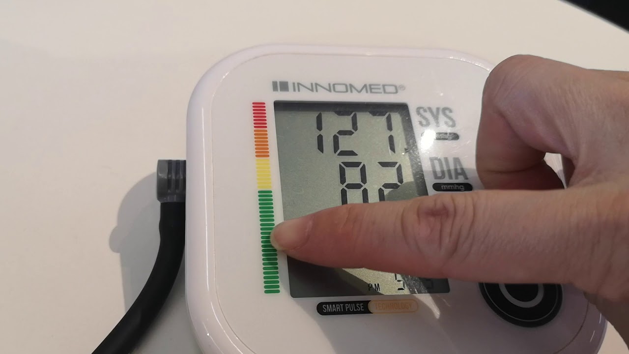 InnoMed Blood Pressure Monitor 1 (MDA approval) - YouTube