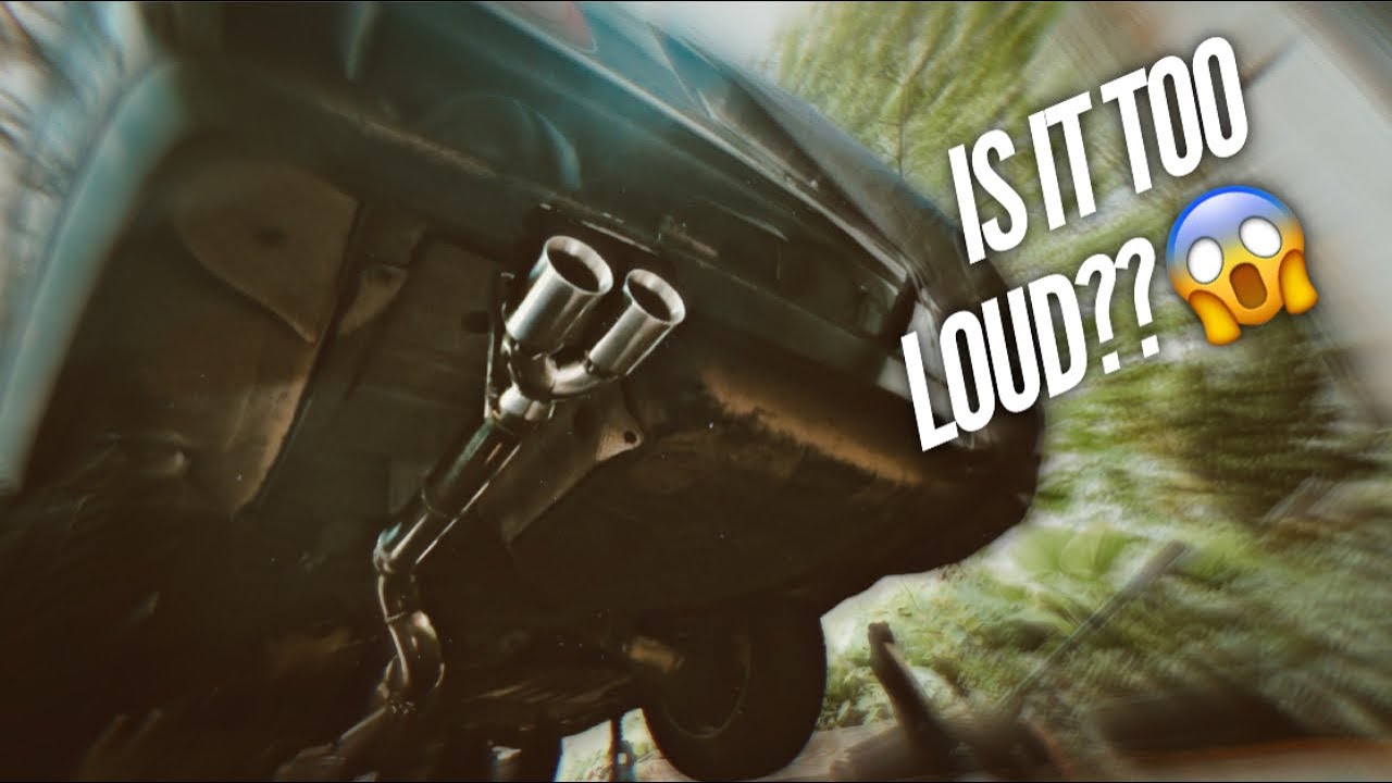 BUILDING A CUSTOM EXHAUST FOR MY W210 E CLASS MERCEDES!!! (EP. 22 ...