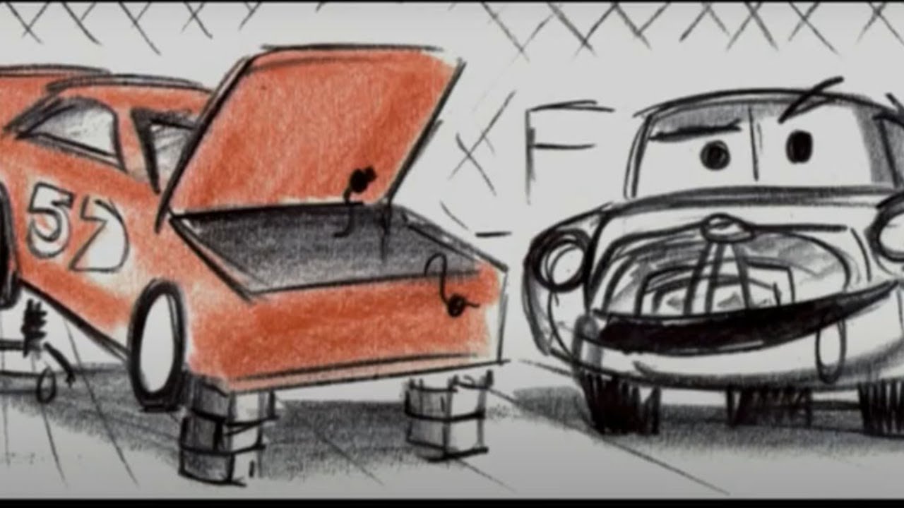 Cars (2006) - Engine Transplant (Deleted Scene) - YouTube