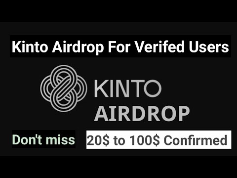 Kinto Airdrop For Verifed User Reward: 1 $K $5 - $20| Instant Claim # ...
