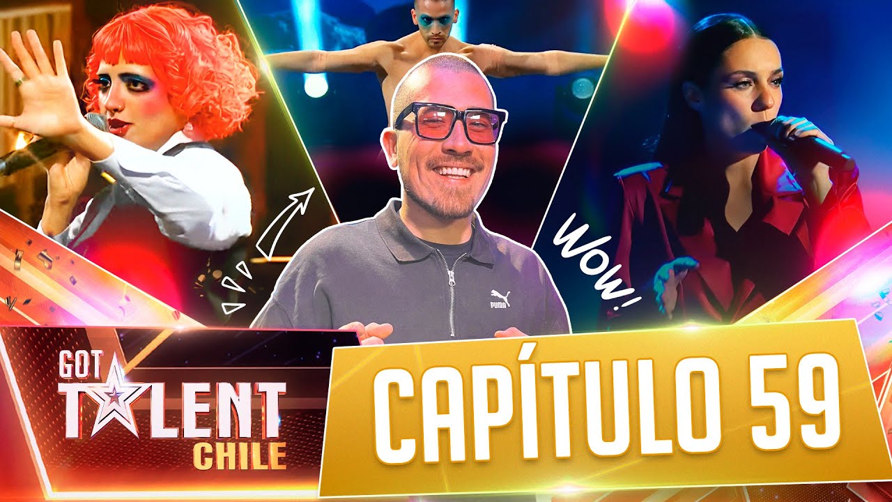 GOT TALENT CHILE ⭐ CAPÍTULO 59🎤🕺 REACCIÓN CLAUDIO MICHAUX Y CONY ...