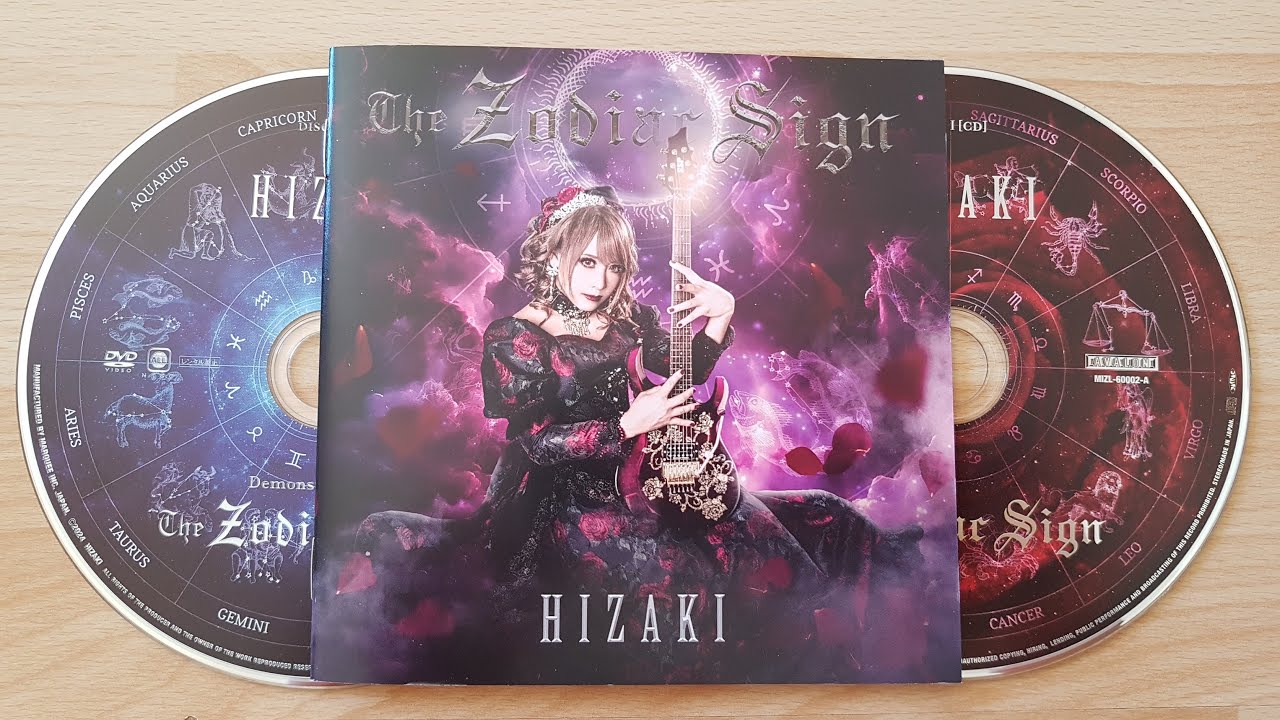 HIZAKI The Zodiac Sign CD Album Limited Edition With DVD - YouTube