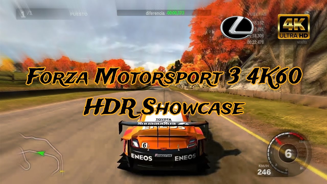 Forza Motorsport 3 Xbox 360 | 4K 60fps HDR Gameplay - YouTube