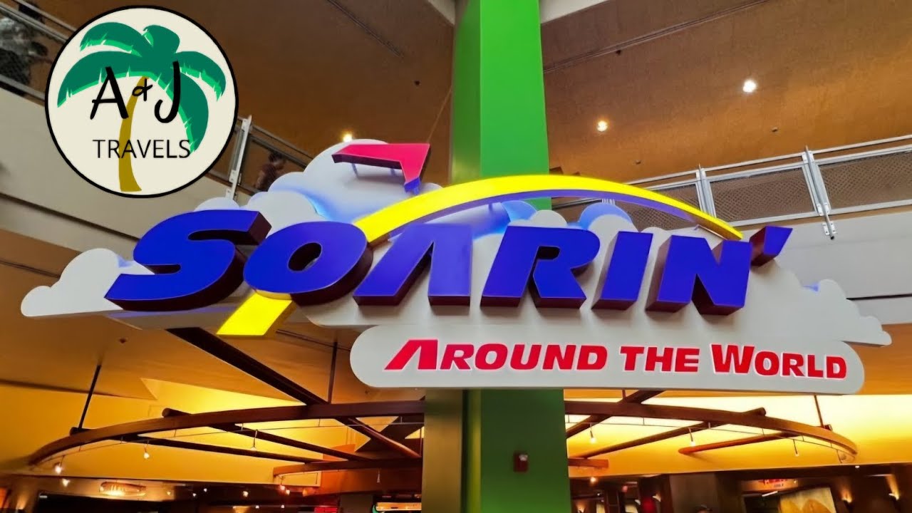 Soarin' Around The World Ride POV --EPCOT-- Disney World - YouTube