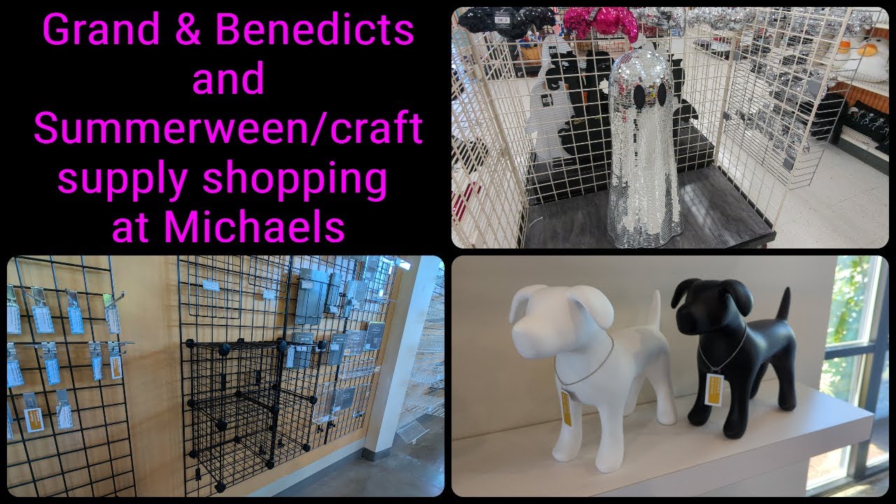 Grand & Benedicts and Summerween, craft supply shopping at Michael's ...