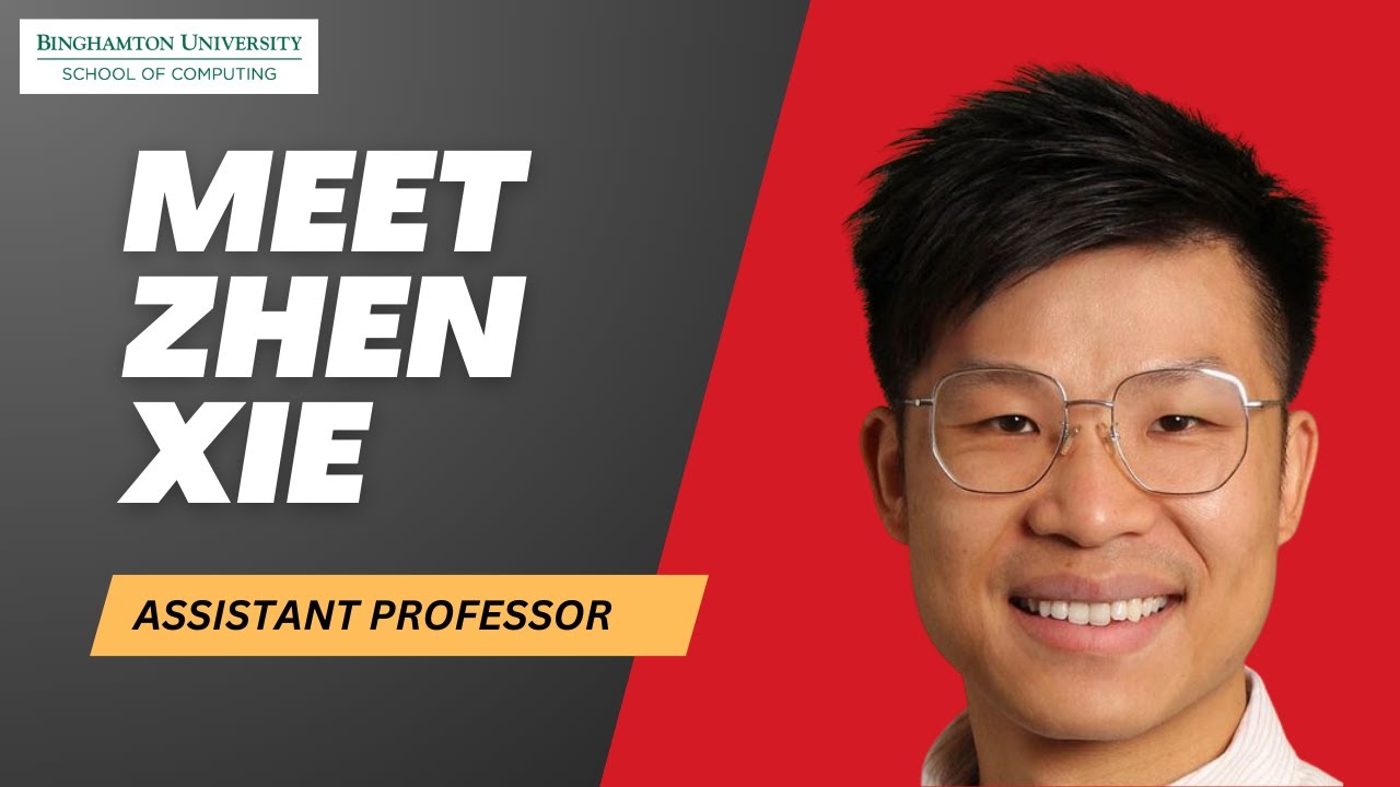 Advancing high-performance computing with Assistant Professor Zhen Xie's research - YouTube