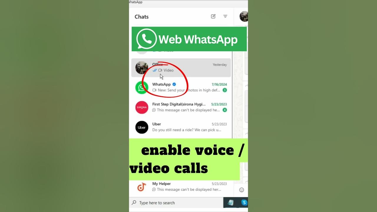 WhatsApp Web VOICE and VIDEO Calls Made Easy! - YouTube