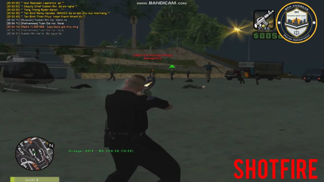 Gta San Andreas Online The Old SAPD Shotfire ( Rcrp.vn ) - YouTube