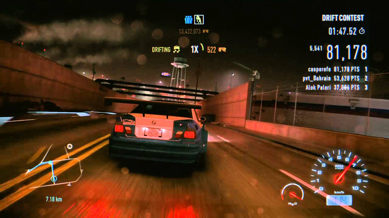 Need for Speed 2015 BMW M3 GTR drift - YouTube