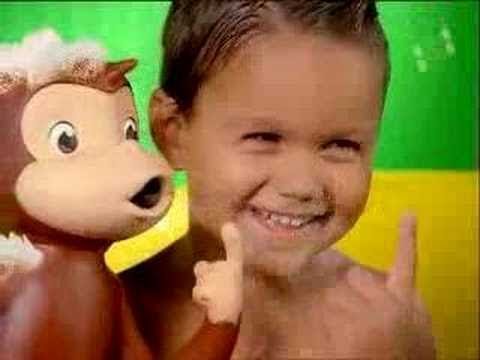 Curious George Tub Time Commercial - YouTube