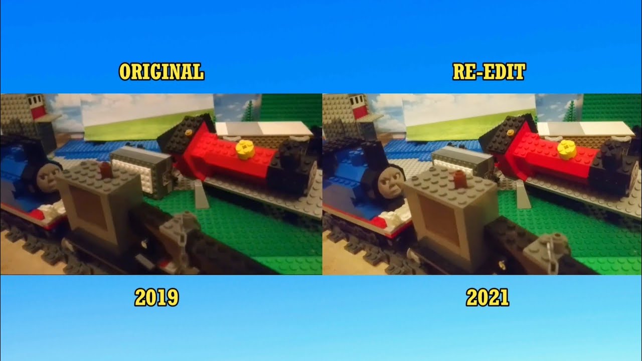 Comparison N°1 – Thomas and the Breakdown Train (Lego Remake) | 2019 vs ...