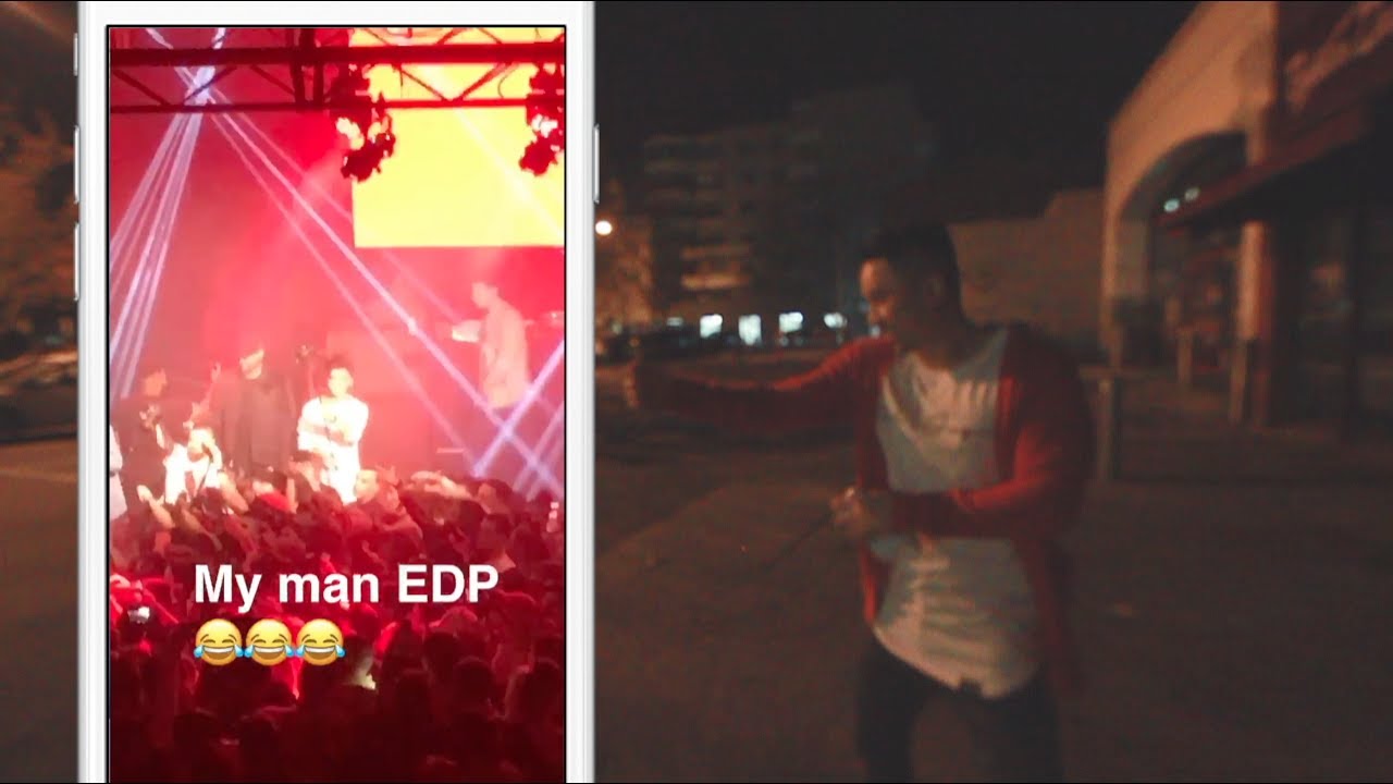 BUSTED VLOGGING ON STAGE AT YG | EDP VLOG #19 - YouTube