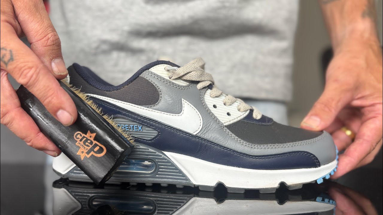 HOW TO CLEAN NIKE AIR MAX 90 (Tutorial) - YouTube