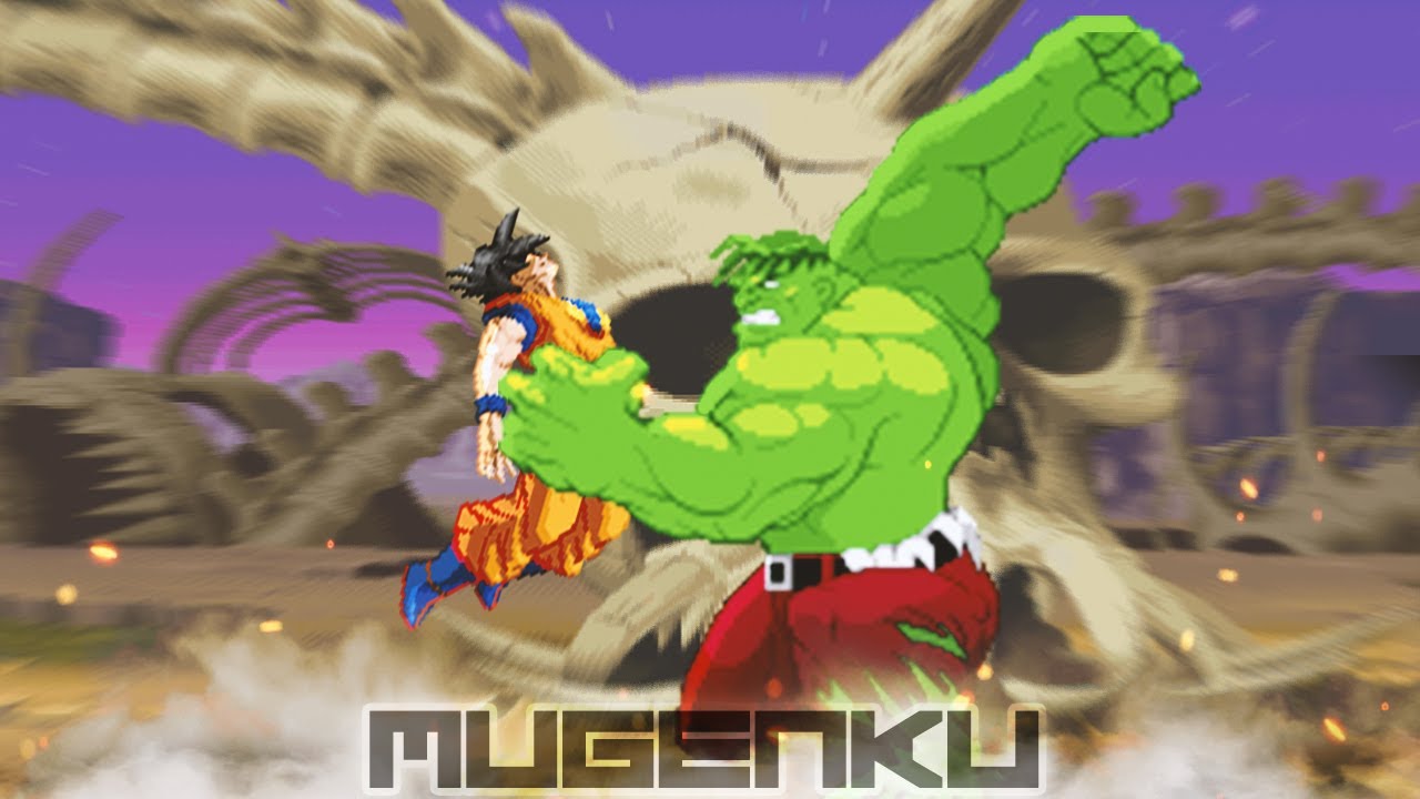 HULK SMASH GOKU! Dragon Ball Super vs Marvel MUGEN Multiverse - YouTube