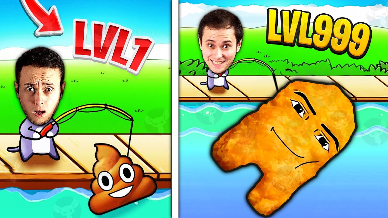 PESCUIT NOOB vs PRO Nugget! Cine castiga ? - YouTube