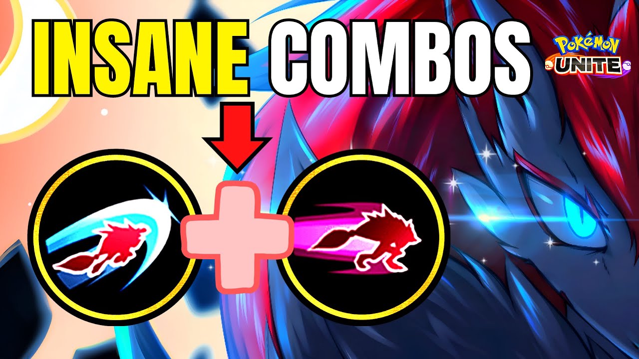 Zoroark Feint Attack Combos Are The BEST | Pokemon UNITE - YouTube